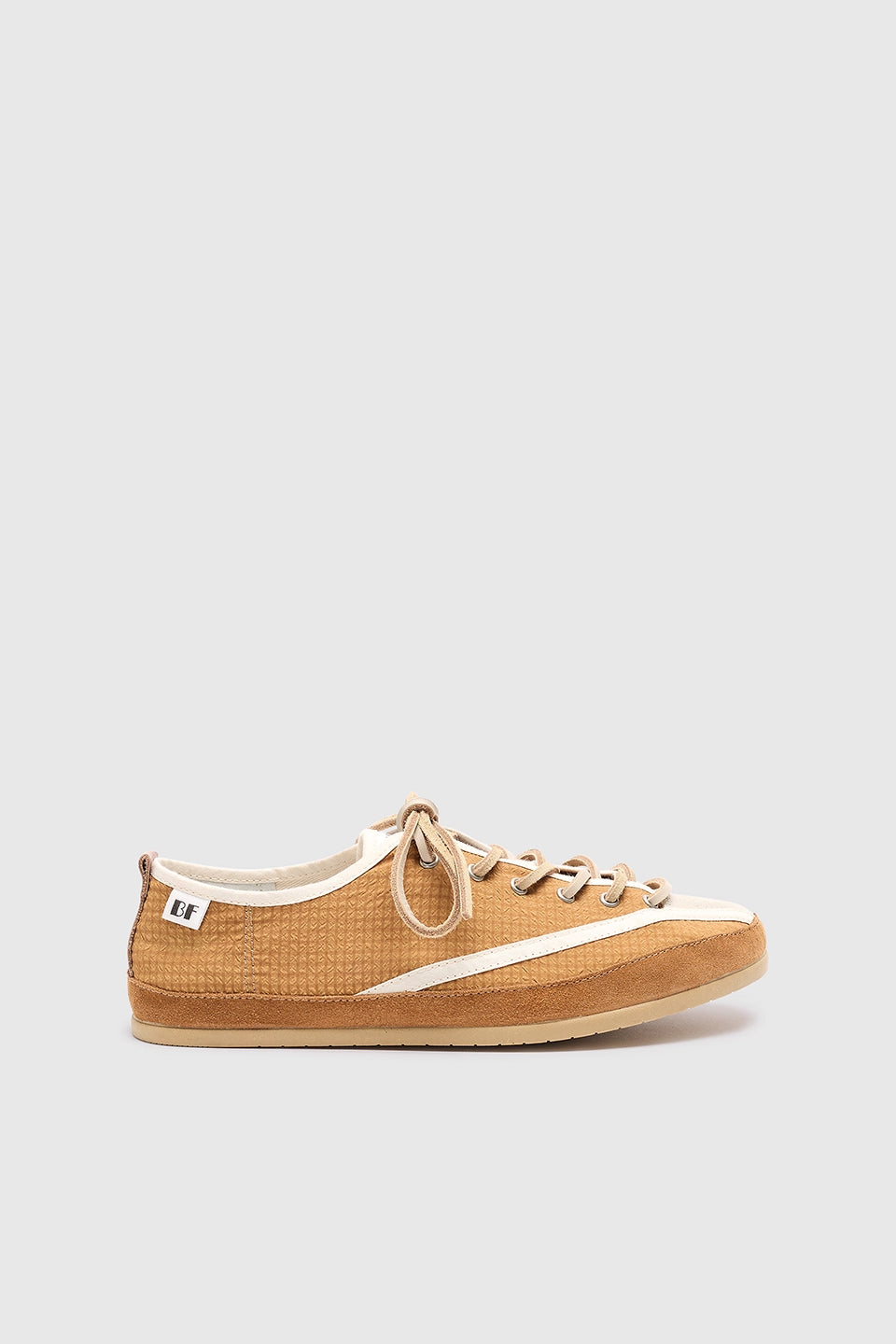 Zapatillas de lona y serraje color tan NOVAK